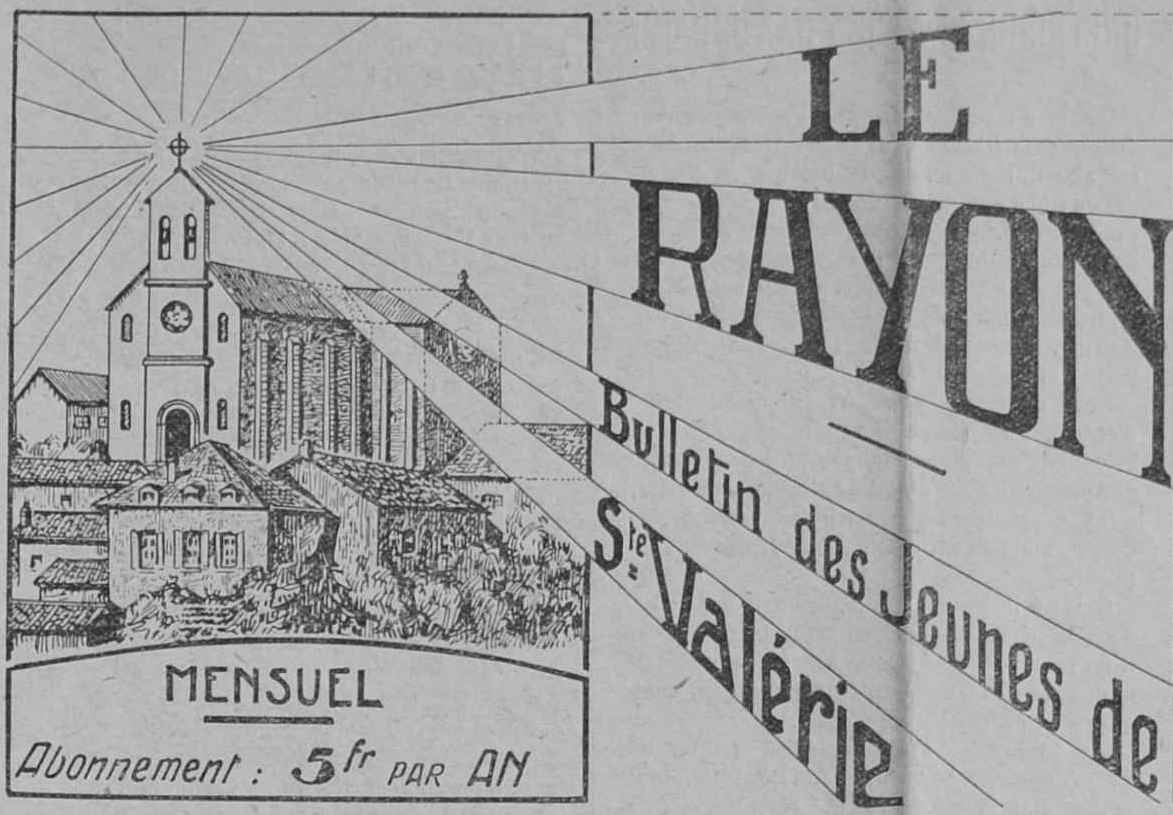 Bulletin « Le Rayon » - Les 100 ans de l'Alouette